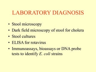 Epidemiology and management of Diarrheal.ppt