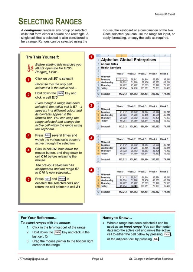 0931 excel-fundamentals | PDF