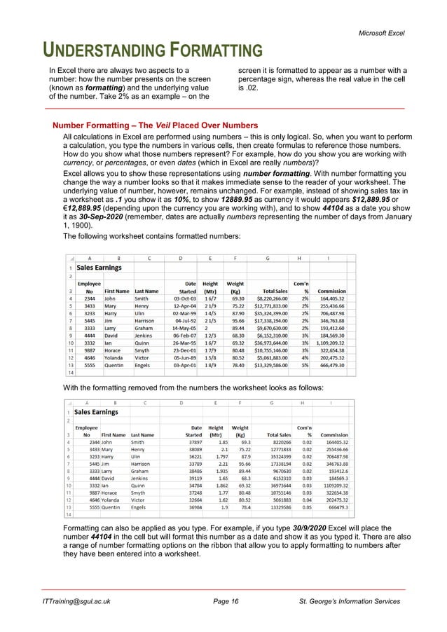 0931 excel-fundamentals | PDF