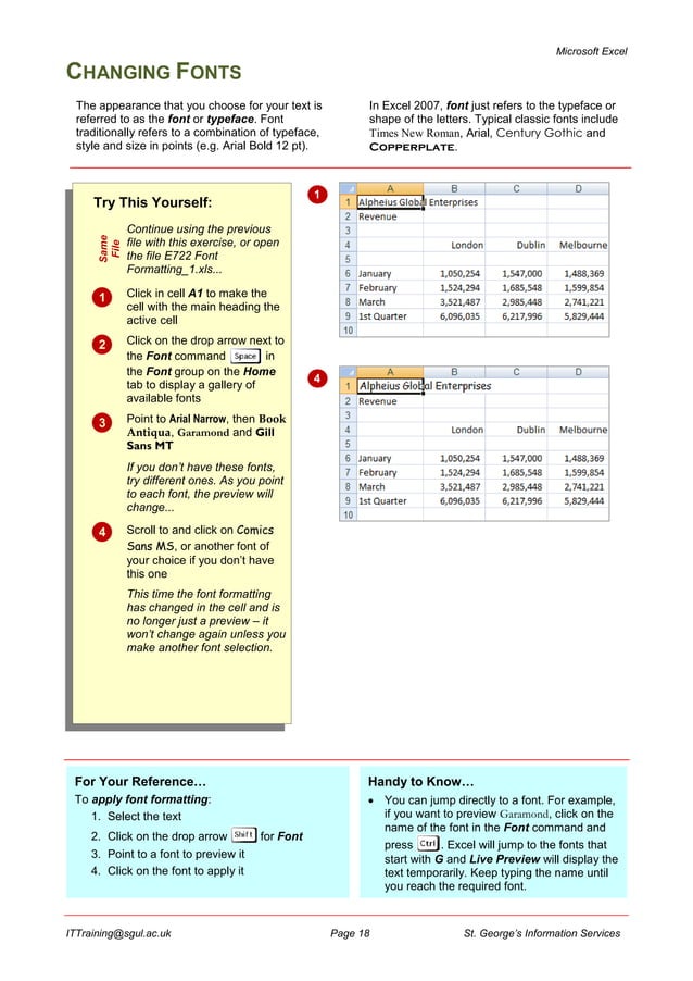 0931 excel-fundamentals | PDF
