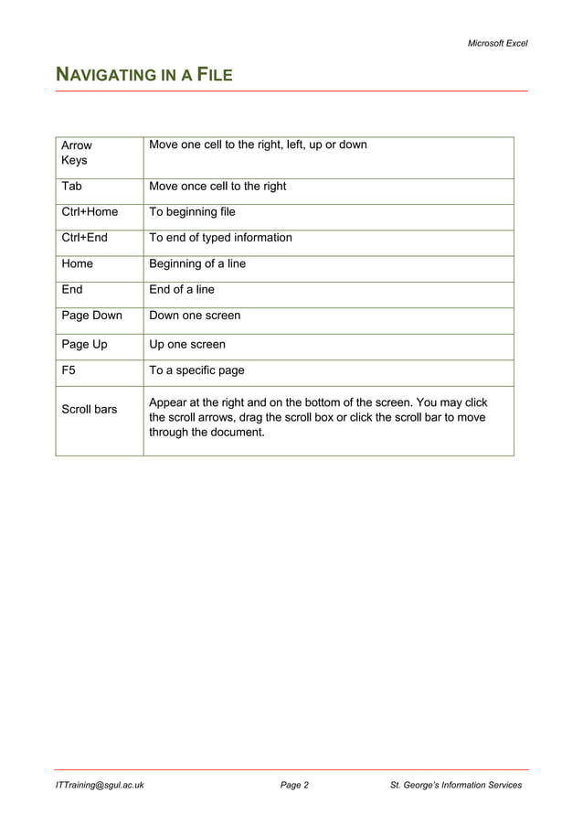 0931 excel-fundamentals | PDF