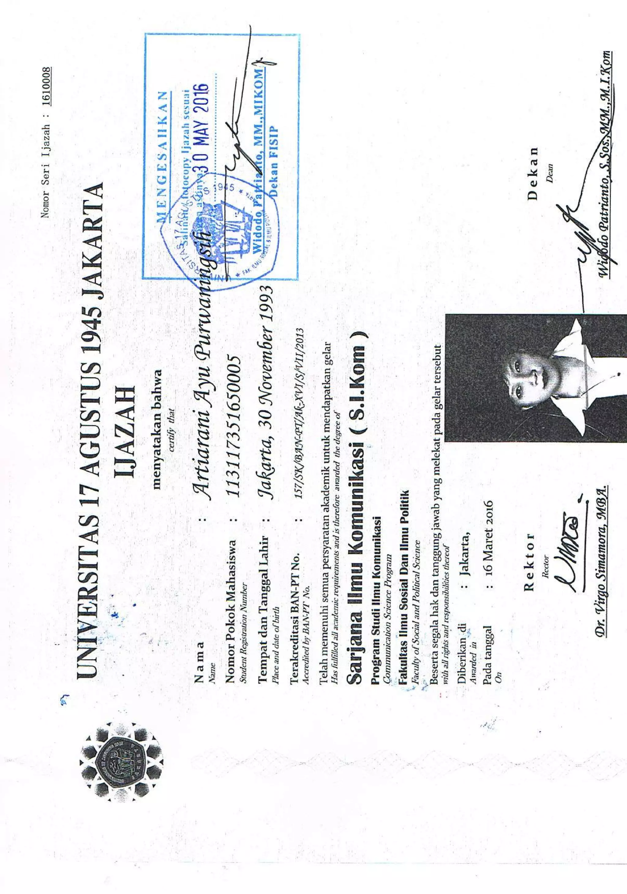 CV, IJAZAH, & NILAI.compressed | PDF