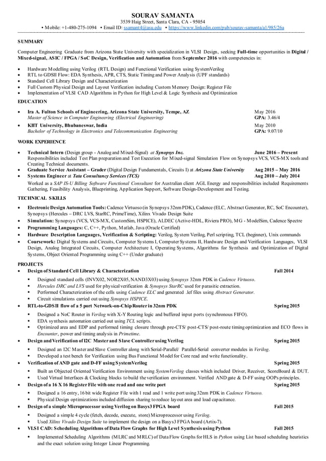 SOURAV_SAMANTA_Resume_Full-time | PDF