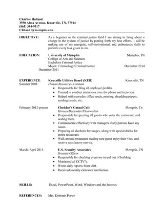 CharliseResume | DOC