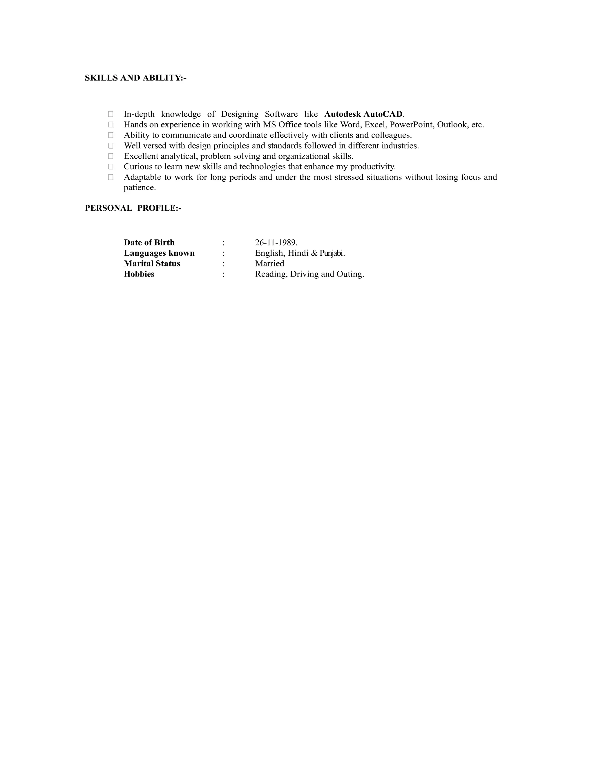 TUSHAR GANDHI- Updated Resume | RTF