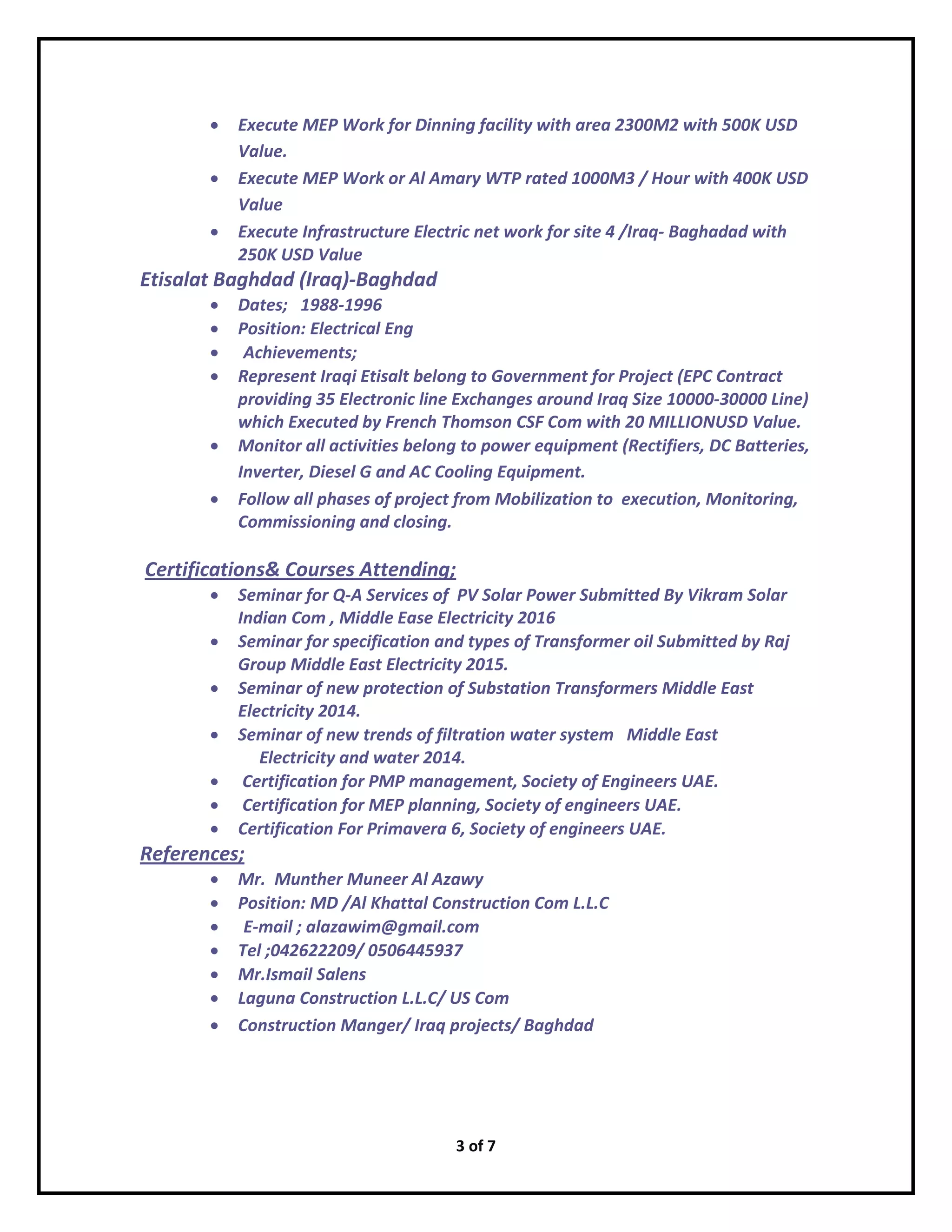 Cv Imad Sharif | PDF