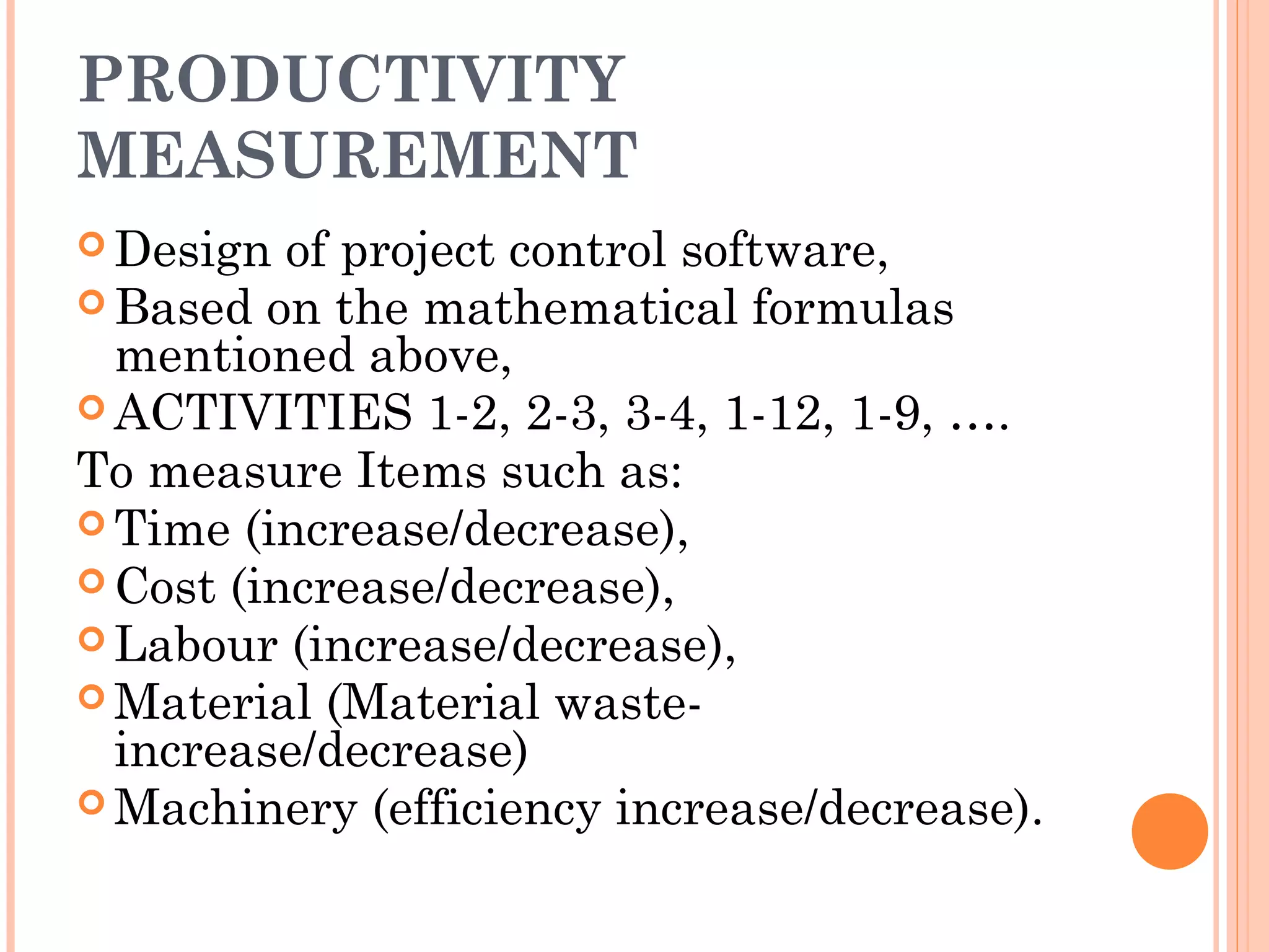 094 Productivity Measurement | PPT