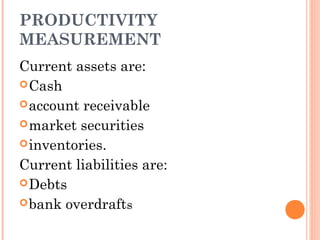 094 Productivity Measurement | PPT