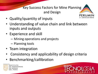 PERUMIN 31: Modern Practices for the Design and Planning Underground ...