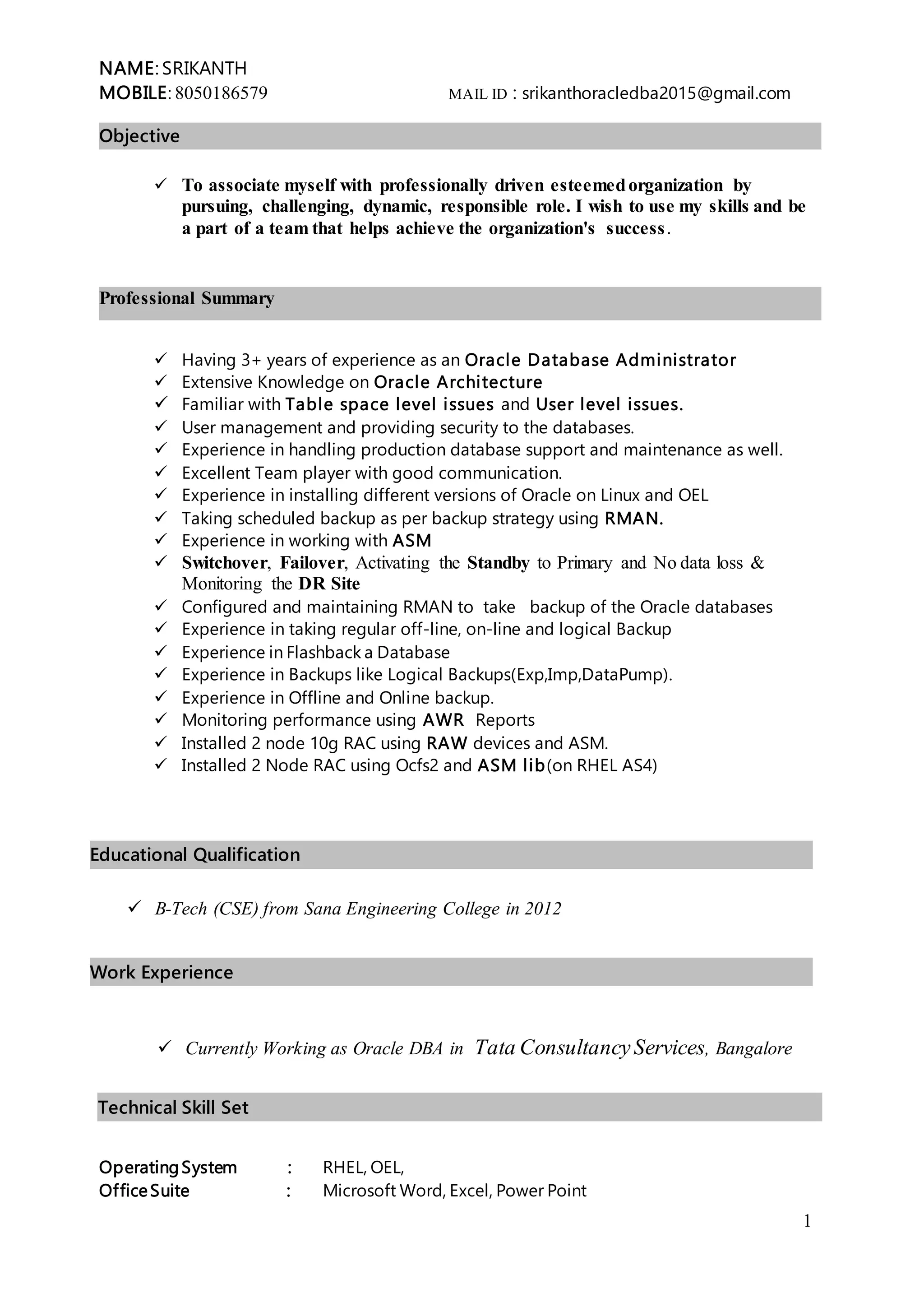 srikanth-2015_resume | DOCX