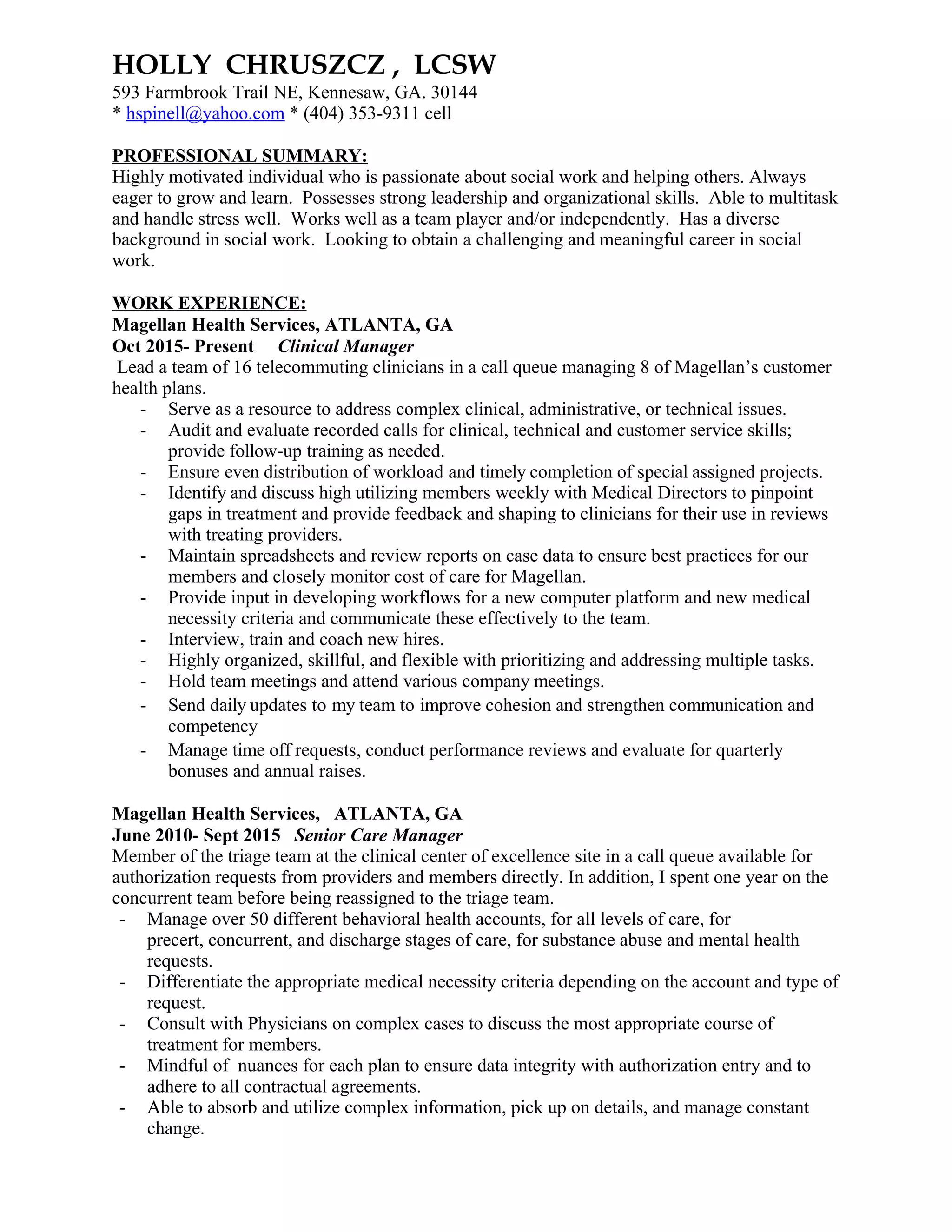 Resume16 | PDF