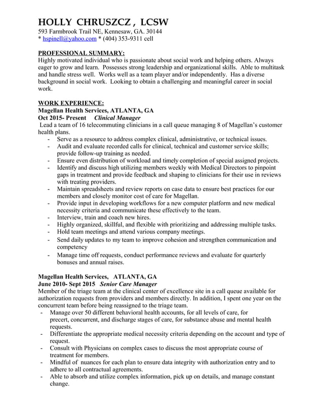 Resume16 | PDF