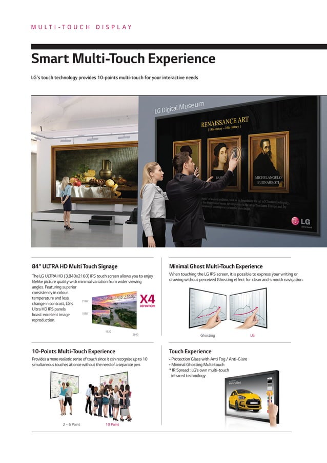 2014 LG Monitor Signage - Commercial Large Monitors And Solutions | PDF