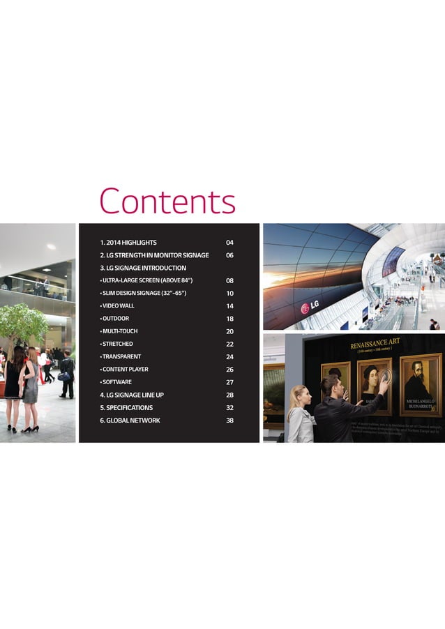 2014 LG Monitor Signage - Commercial Large Monitors And Solutions | PDF