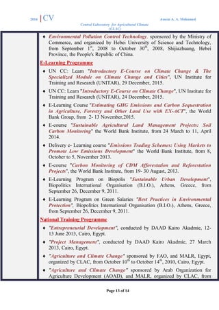 Assem Mohamed CV E | PDF