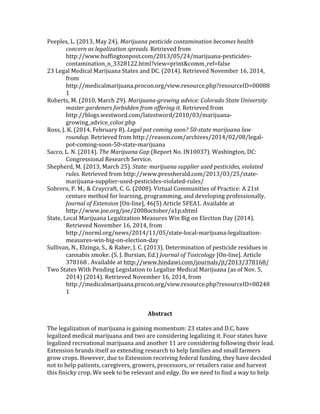 legalizing marijuana and extension resubmitted 11 17 14 | PDF