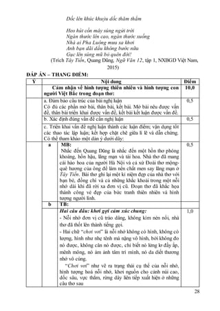 Đề tài: Dạy học tích hợp trong môn Ngữ văn ở trường THPT, HAY | DOCX