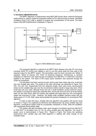 MPPT for PV System Based on Variable Step Size P&O Algorithm | PDF