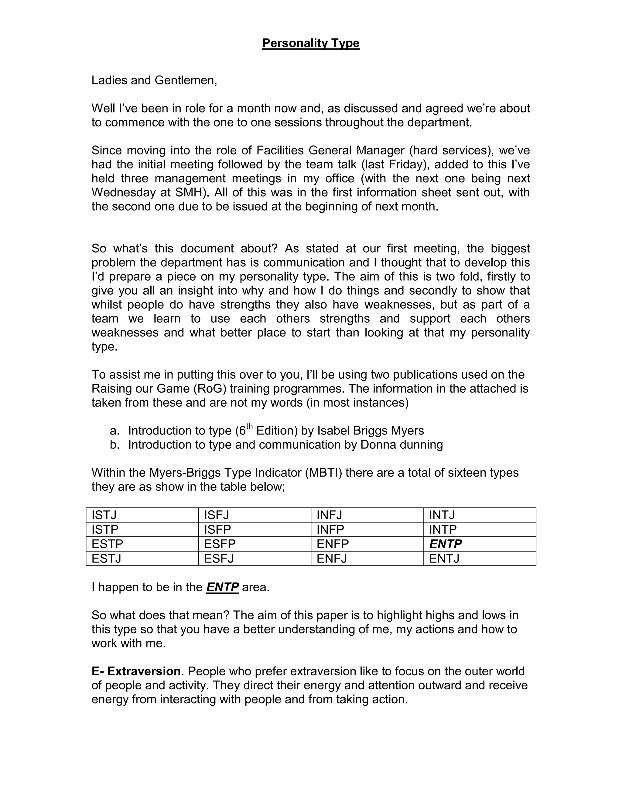 Personal characteristics 01 | PDF