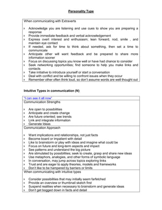 Personal characteristics 01 | PDF | Free Download