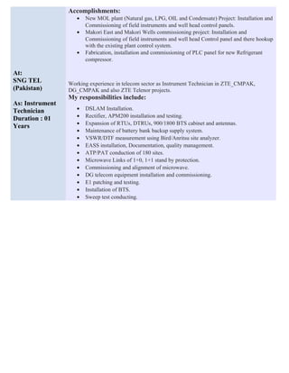 Qudrat Ullah Resume | PDF