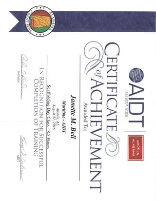 Scaffold Certificate | PDF