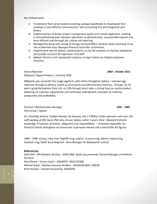 Karen Morris cv 3rd march | PDF