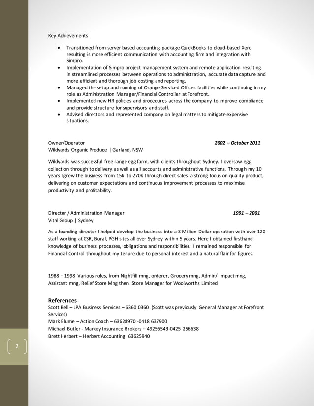 Karen Morris cv 3rd march | PDF