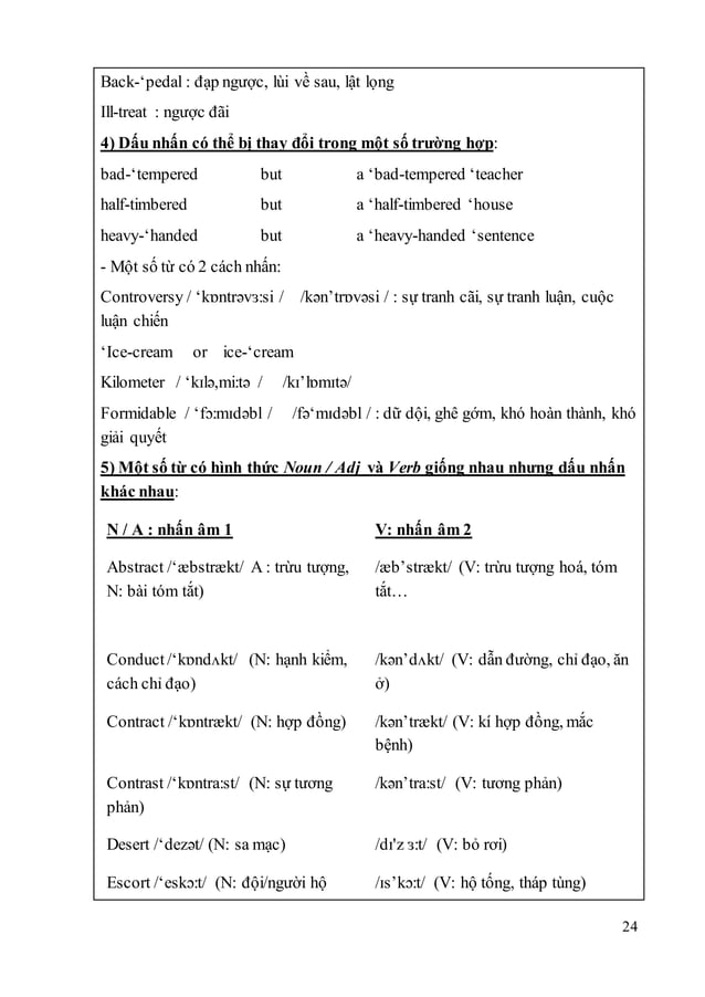 Đề tài: Phương pháp giúp học sinh sử dụng đúng trọng âm của từ Tiếng Anh | PDF
