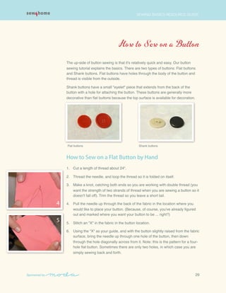 0963 sewing basics-resource_guide | PDF