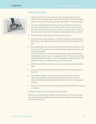 0963 sewing basics-resource_guide | PDF