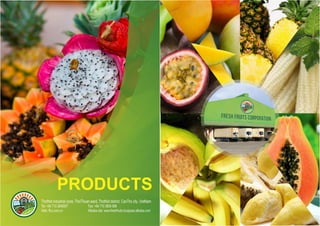 Fresh Fruits Corporation - Catalogue | PDF