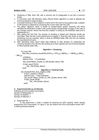 Proactive Scheduling in Cloud Computing | PDF