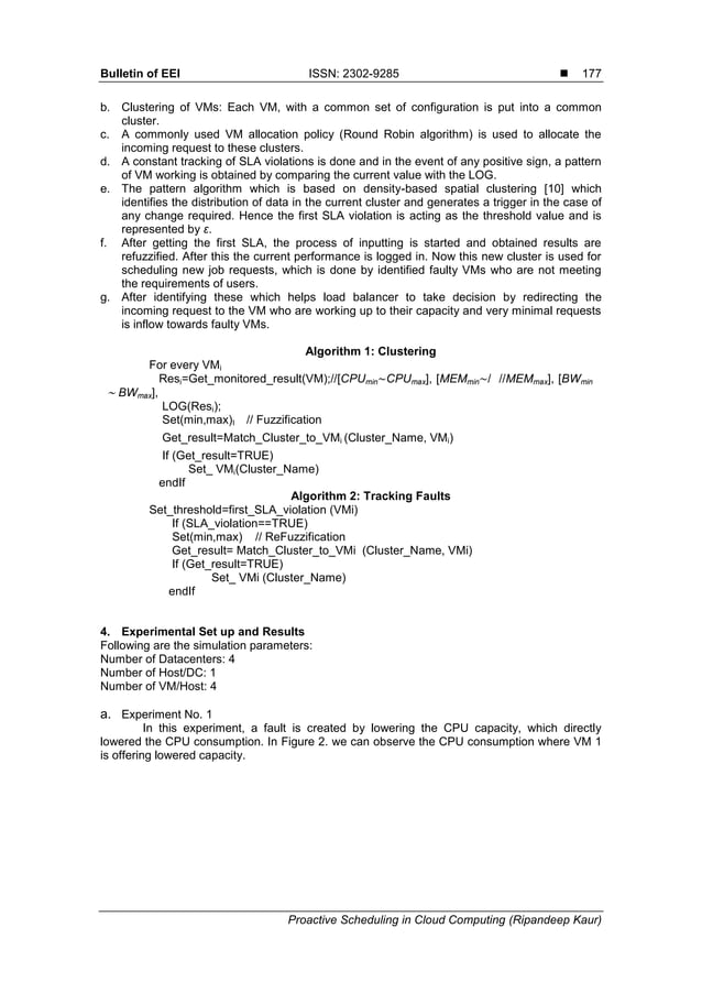 Proactive Scheduling in Cloud Computing | PDF