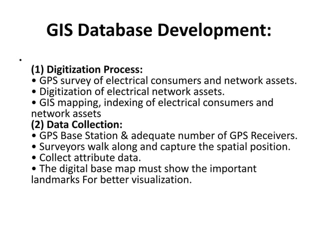 Applications of GIS in Electrical Power System | PPTX | Civil ...