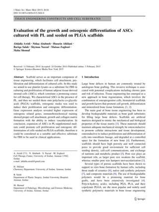 Articles of scaffold of our research in CTC | PDF