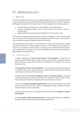 Alati-UNHCR-MIxed Migration Libya | PDF