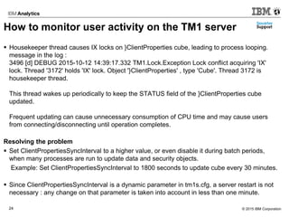 TM1 Monitoring Tools | PDF