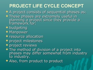 097 Project Life Cycle | PPT