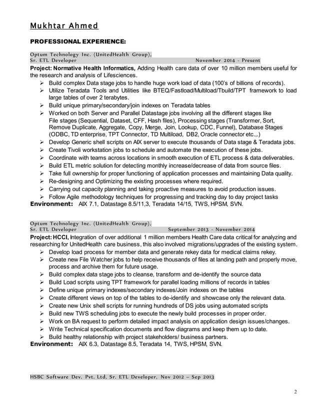 Mukhtar_Resume_ETL_Developer | PDF