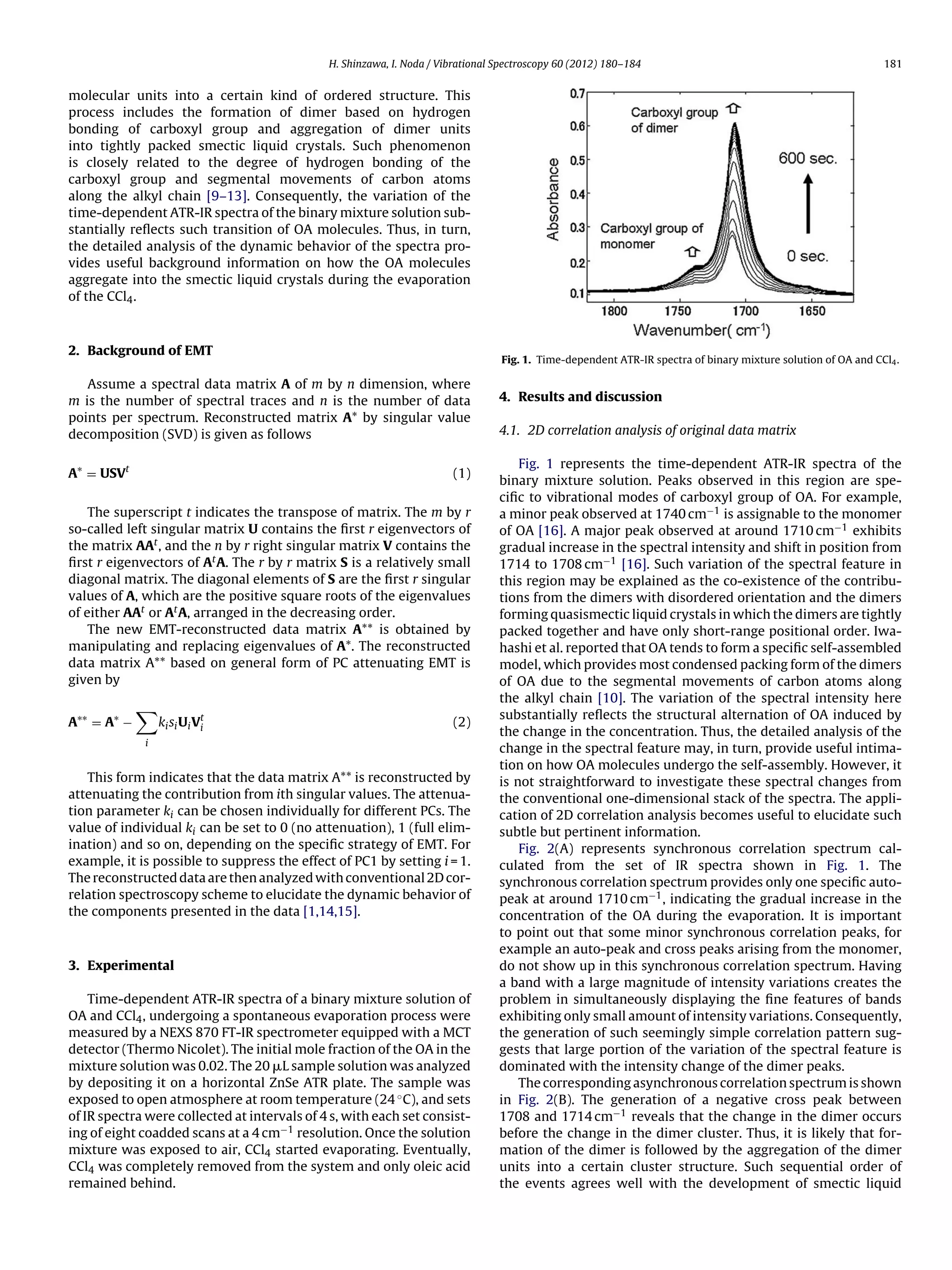 308 two dimensional infrared correlation noda | PDF