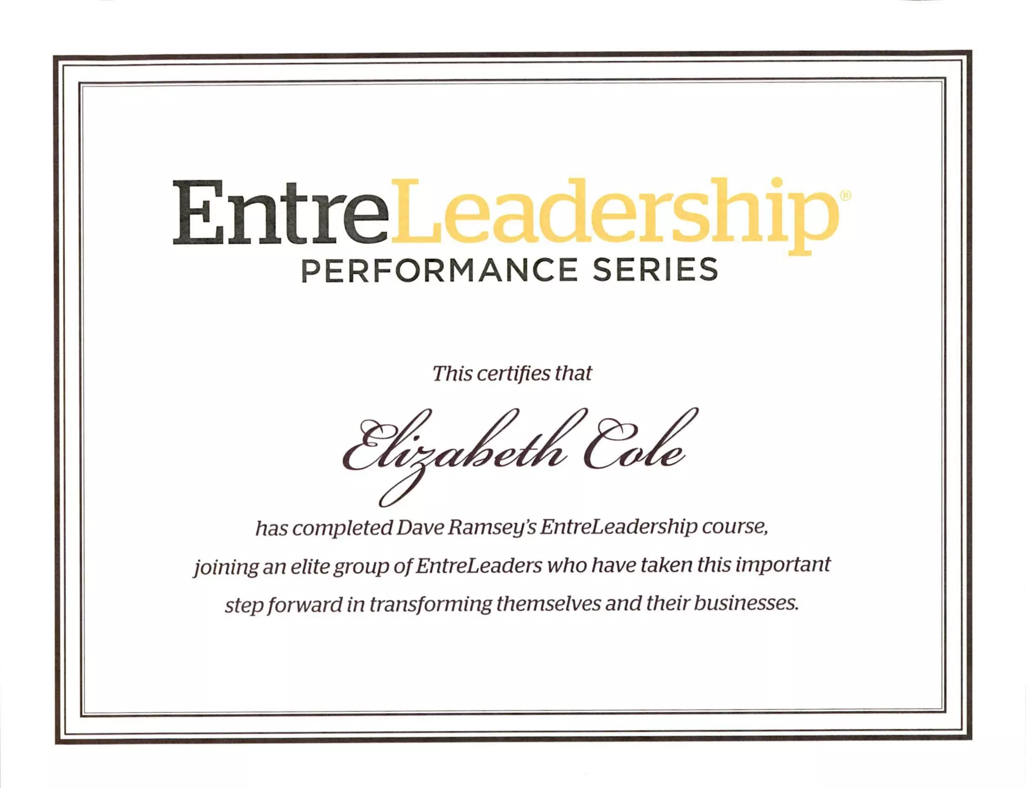 EntreLeadership | PDF