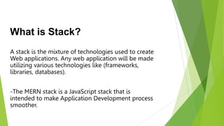 MERN PPT | PPTX
