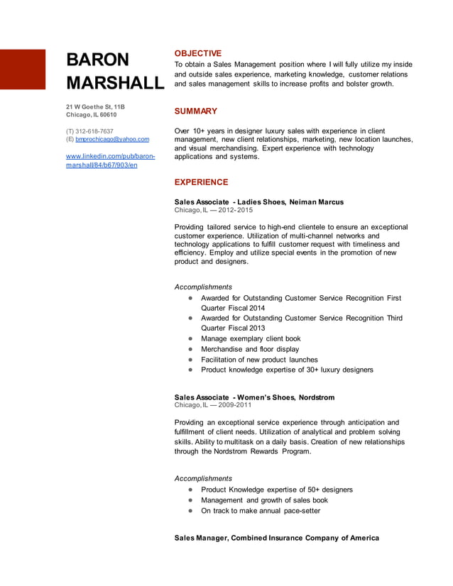BMarshallResume | PDF