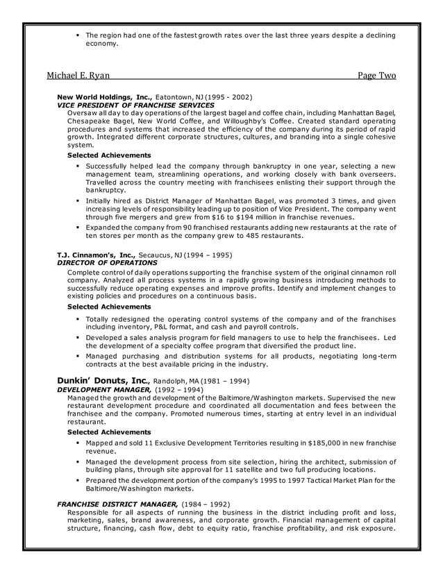 RYAN, MICHAEL, RESUME.2017