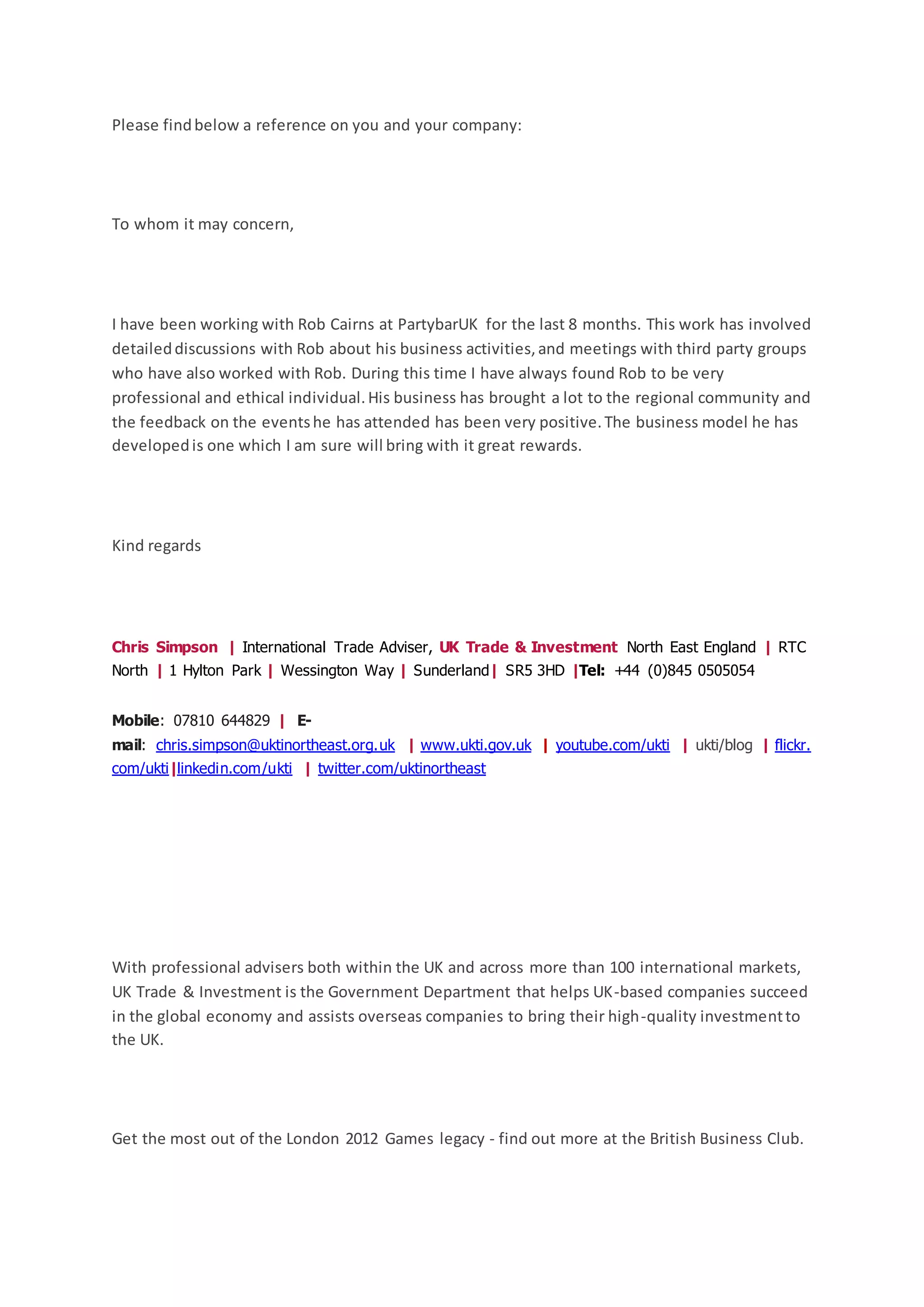 UKTI REFERENCE | DOCX