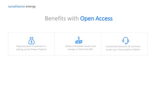 Open Access - Sunalliance Energy | PPT
