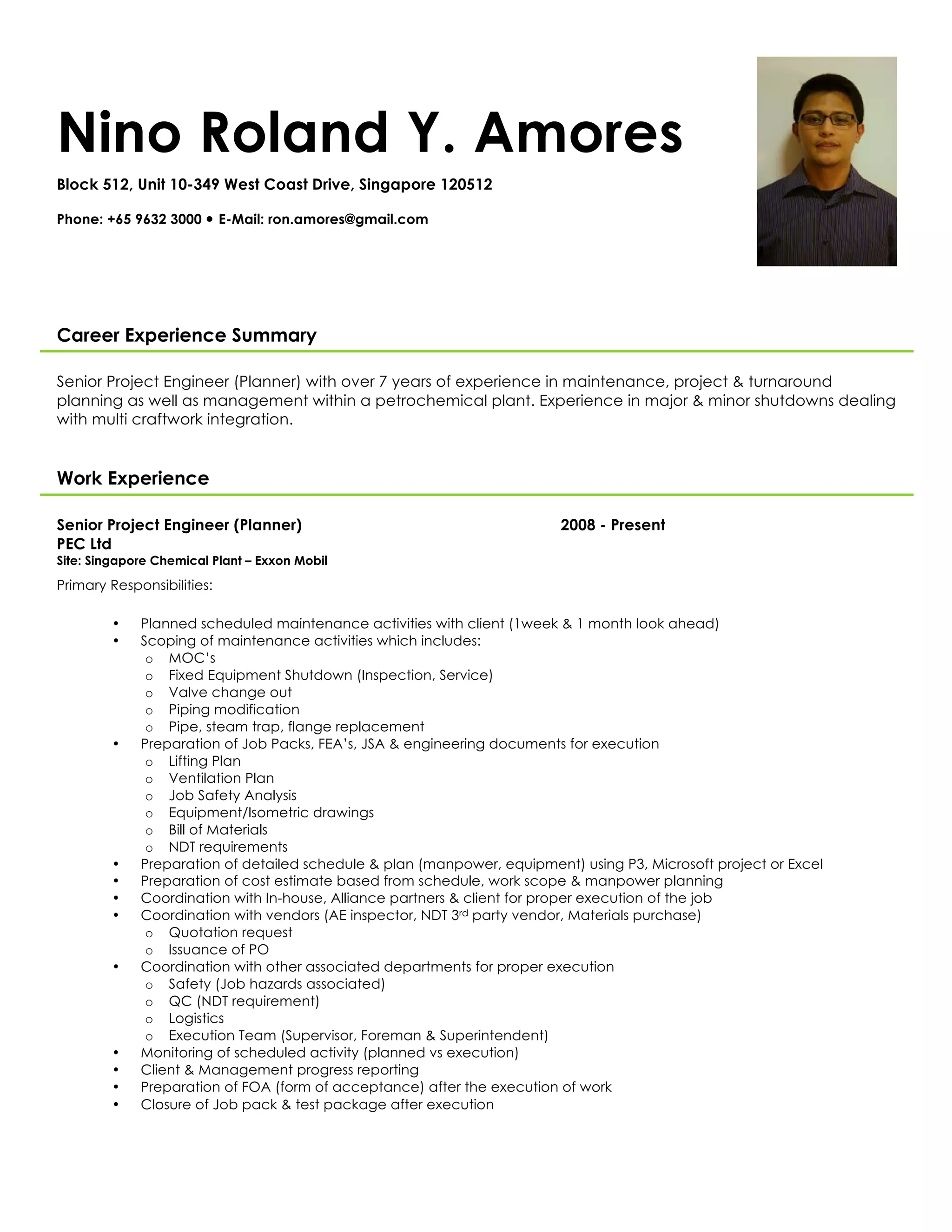 Resume (pdf file) | PDF