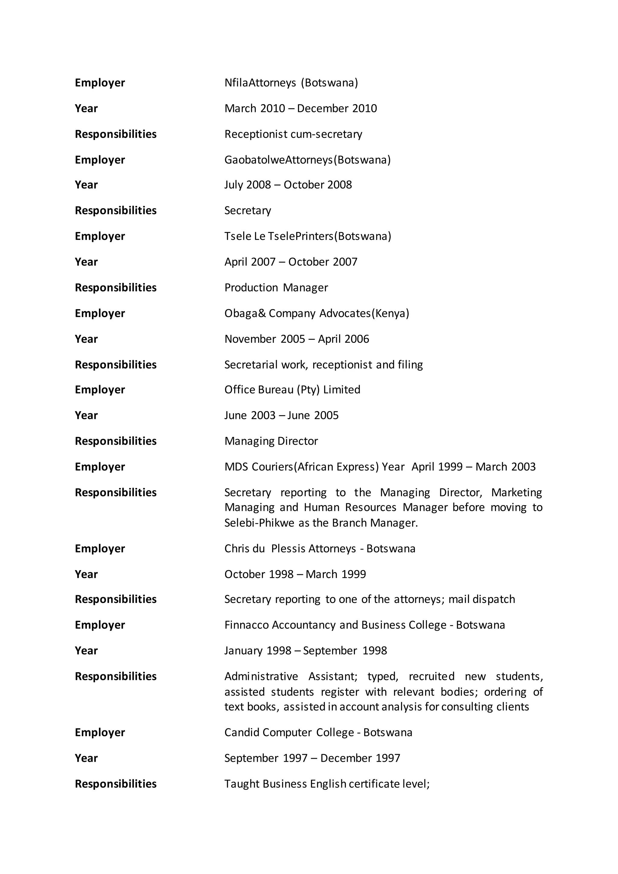 Anne curriculum vitae edited in October 2015 | DOCX