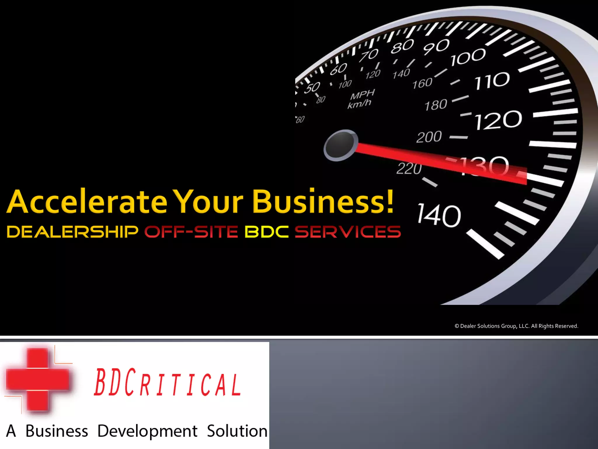 BDC Dealer presentation | PDF